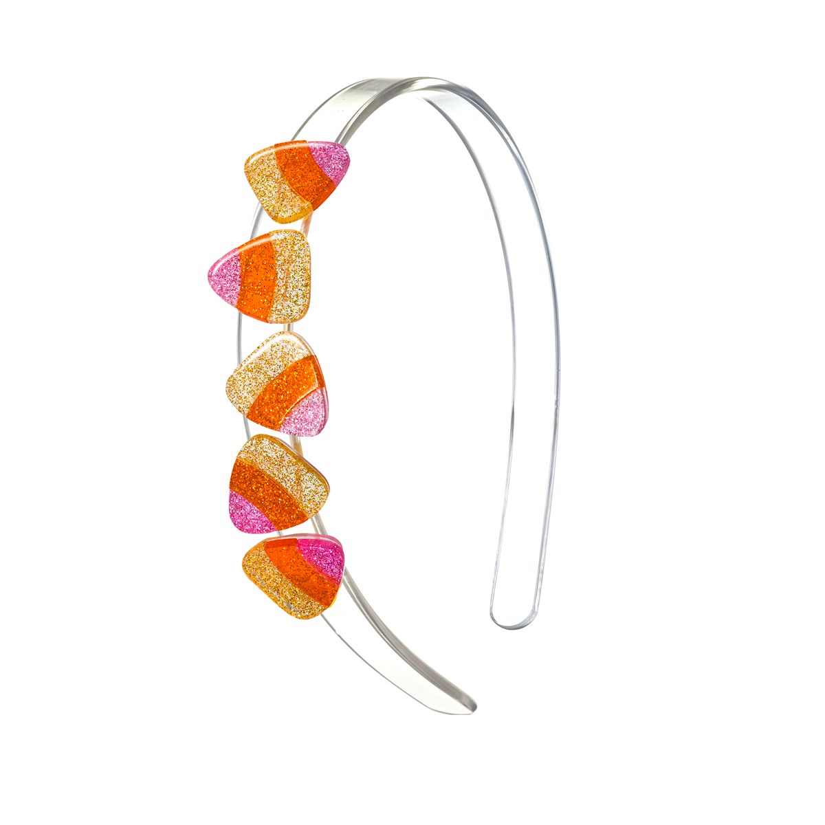Candy Corn Glitter Headband – BabyBliss