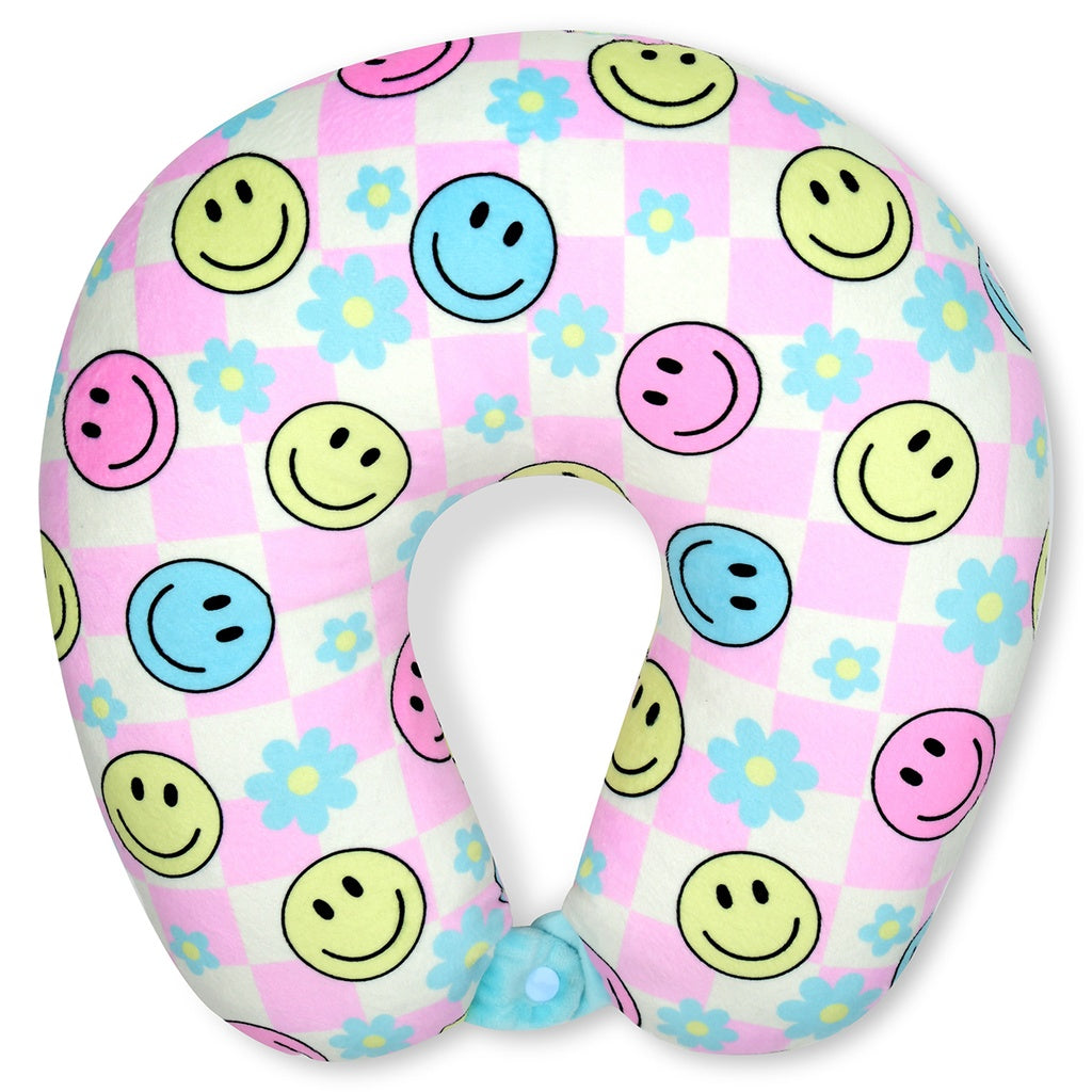 Happy Check Neck Pillow – BabyBliss