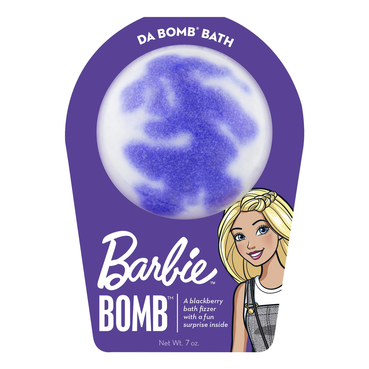 Da Bomb Barbie Purple Swirl Bath Bomb – BabyBliss