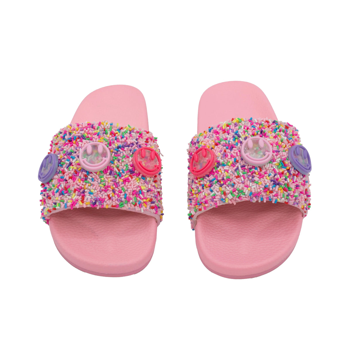 Sprinkle Smile Charm Slides – BabyBliss