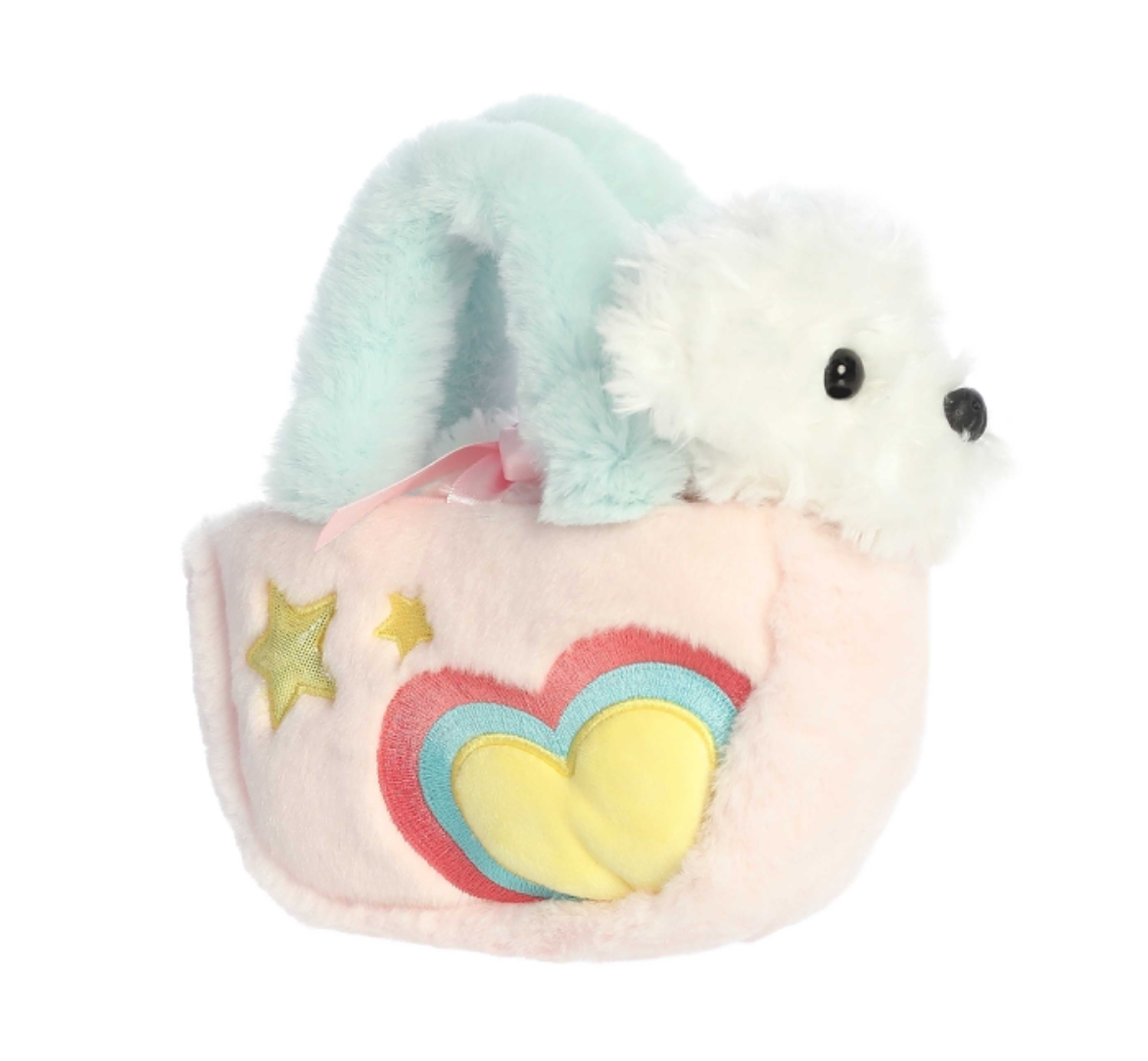 Pastel Heart Puppy Pet Carrier – BabyBliss