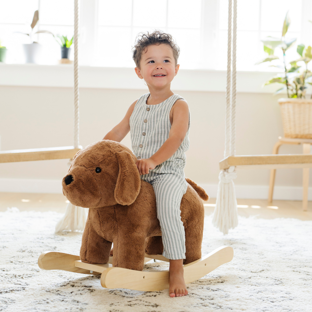 Stuffed Animal Rocker - Puppy – BabyBliss