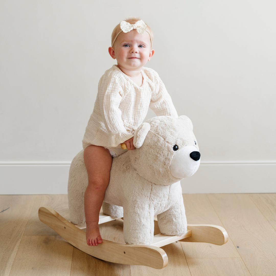 Stuffed Animal Rocker - Bear – BabyBliss