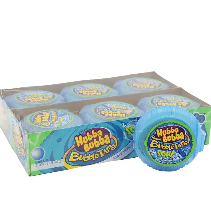 Hubba Bubba Sour Blue Raspberry Bubble Tape – BabyBliss