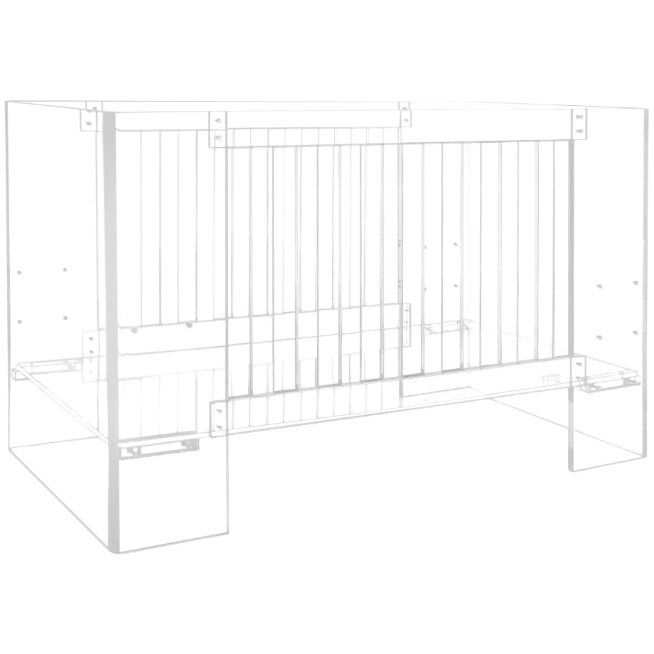 Nursery Works Vetro Crib Clear Acrylic – BabyBliss